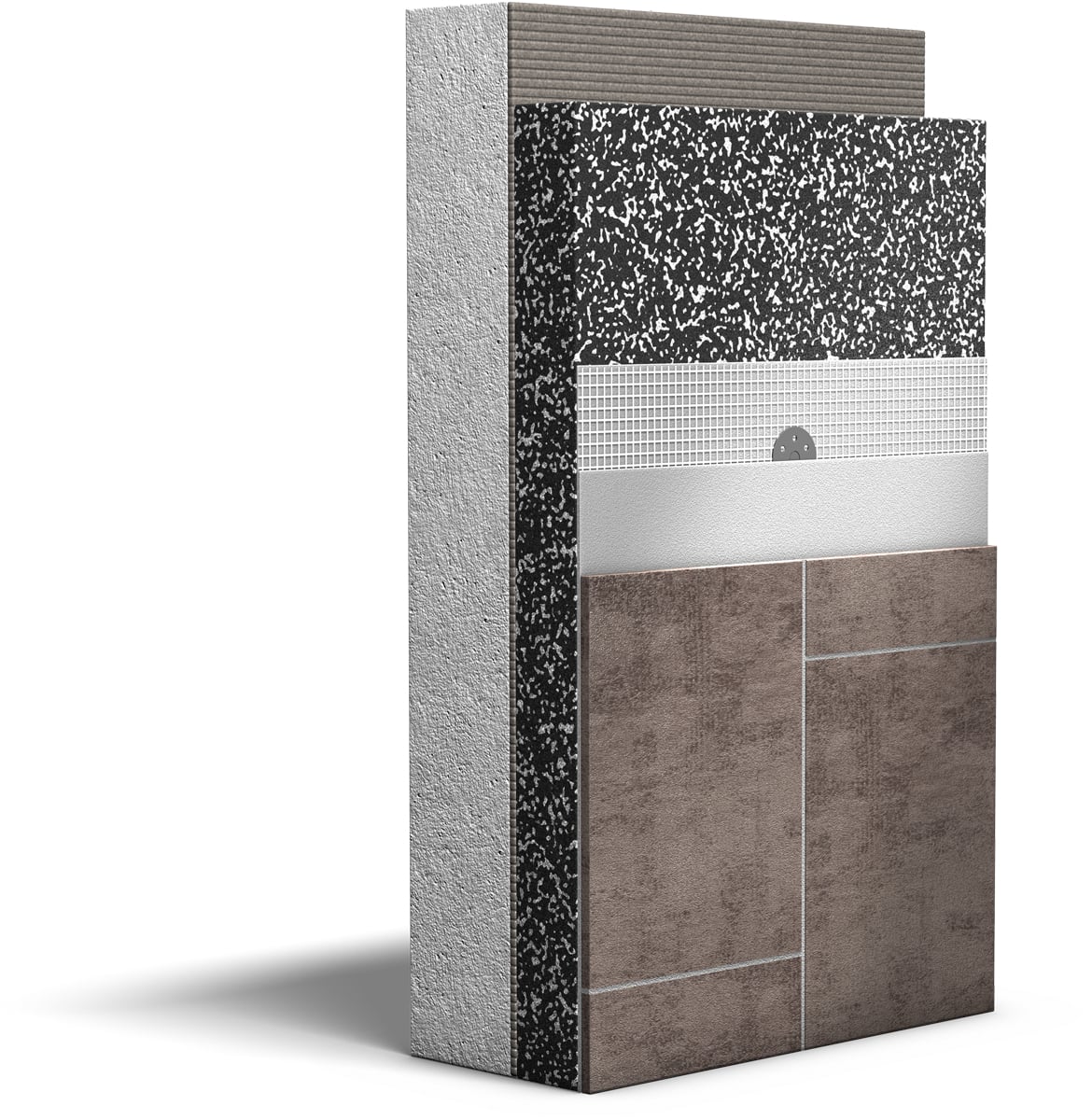 WDVS: Verlegung keramischer Bekleidung | Fliesen und Platten | Fassaden ...