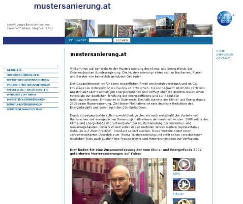 Mustersanierung in Österreich | Bauen im Bestand | Linkliste | Baunetz_Wissen