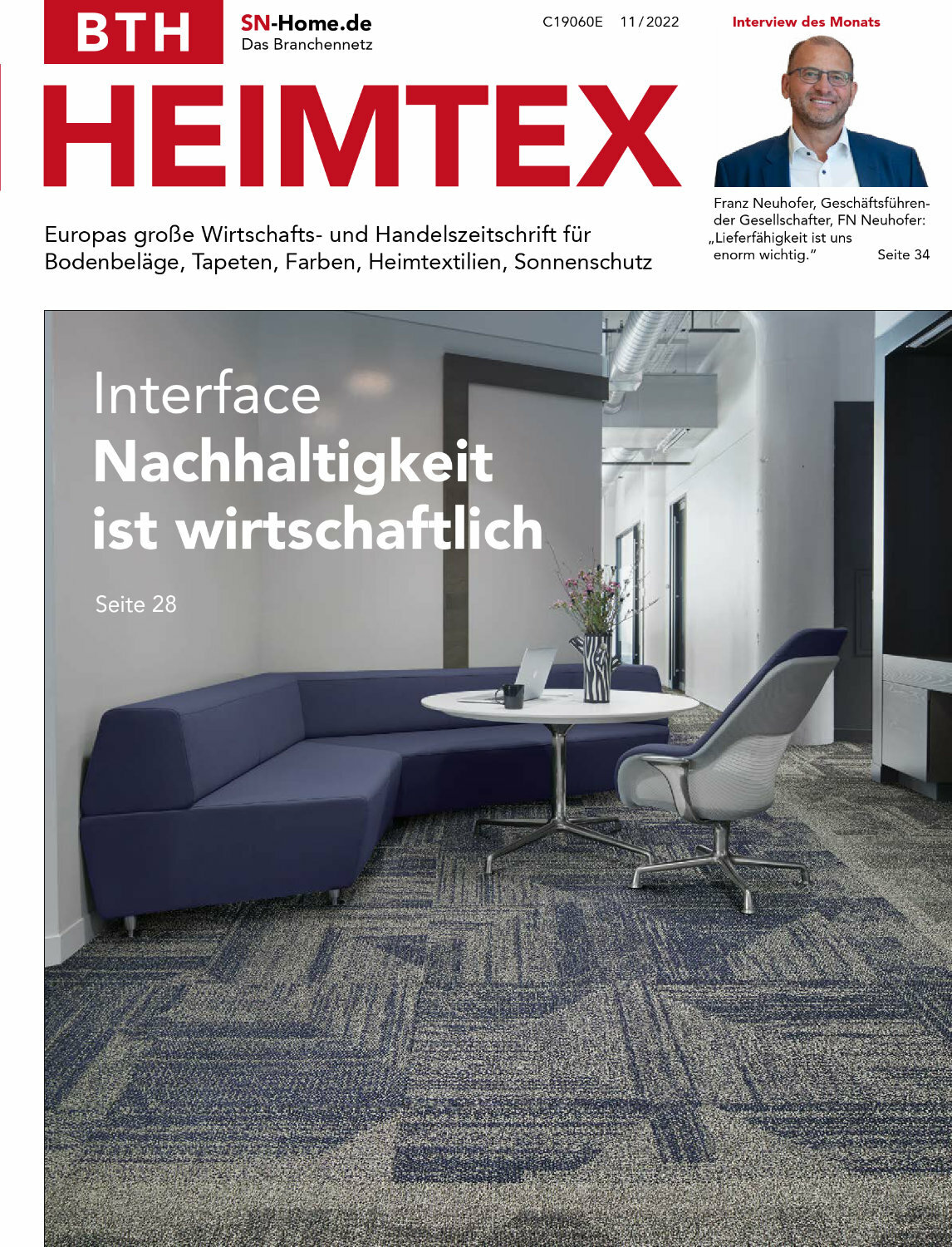 BTH Heimtex | Boden | Zeitschriften | BauNetz Wissen
