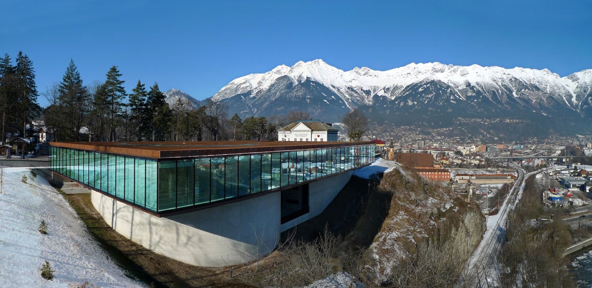 Museum am Bergisel in Innsbruck | Glas | Kultur | Baunetz_Wissen