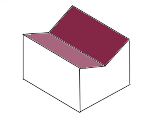 Bogendach | Geneigtes Dach | Dachformen | Baunetz_Wissen