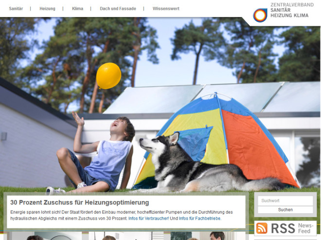 Zentralverband Sanitär Heizung Klima | Gebäudetechnik | Beratungsstellen | Baunetz_Wissen