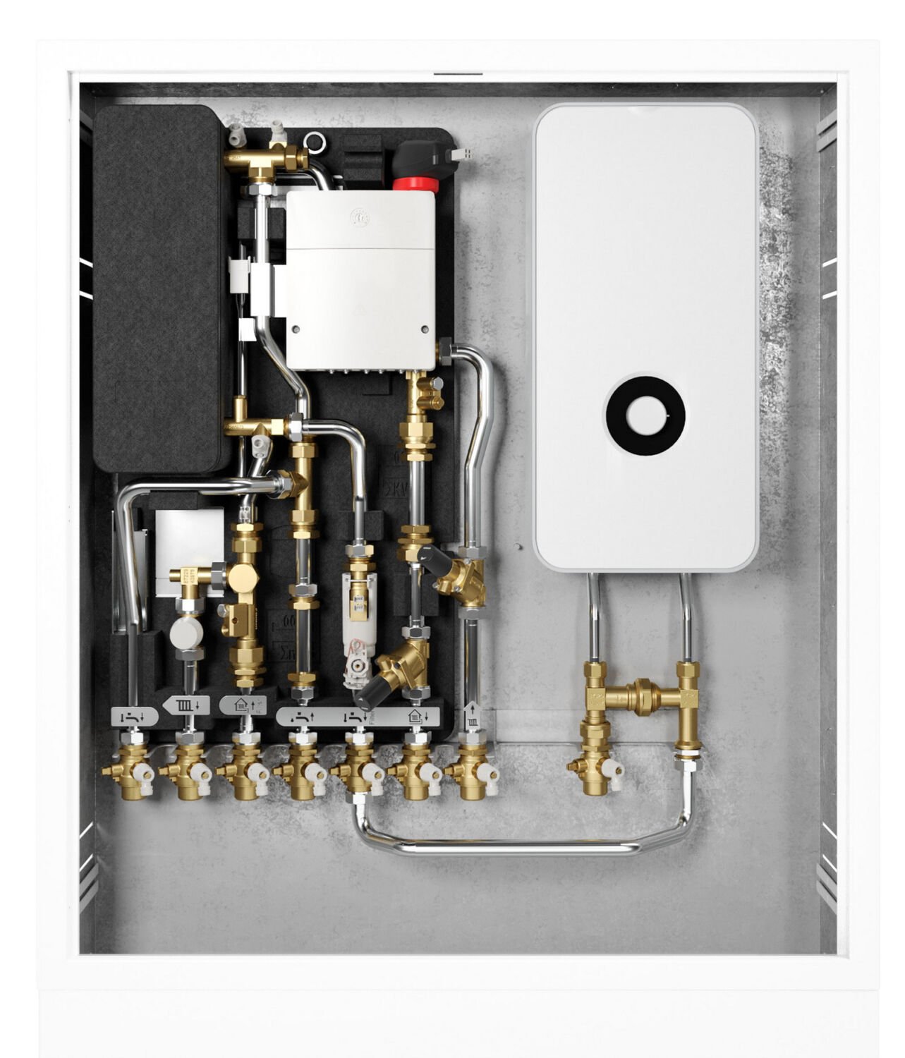 Warmwasserbereitung im dezentralen Durchflusssystem: Wohnungsstationen | Heizung | Warmwasser ...