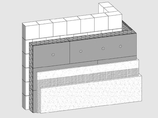 Wärmedämm-Verbundsysteme (WDVS) | Mauerwerk | Energiesparendes Bauen ...