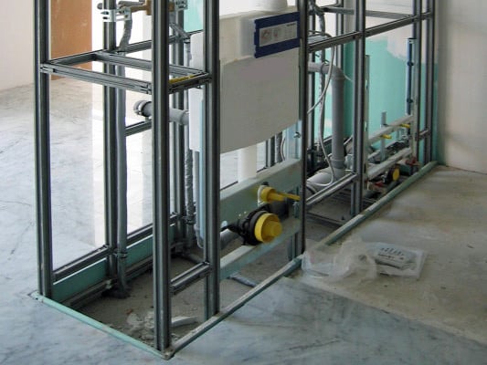 Installationswände | Bauen im Bestand | Innenausbau | BauNetz Wissen