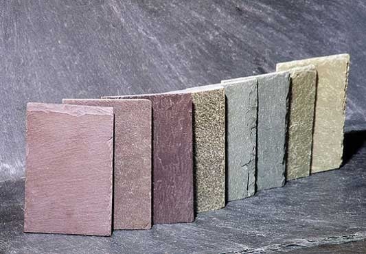 Qualitätsebenen und Farben von Schiefer | Schiefer | Werkstoff Schiefer ...