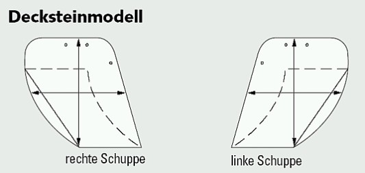 Schuppen-Deckung | Schiefer | Deckungsarten | BauNetz Wissen