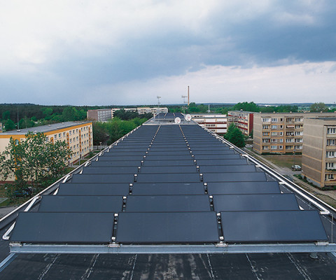 Flachkollektoren | Solar | Solarkollektoren | Baunetz_Wissen