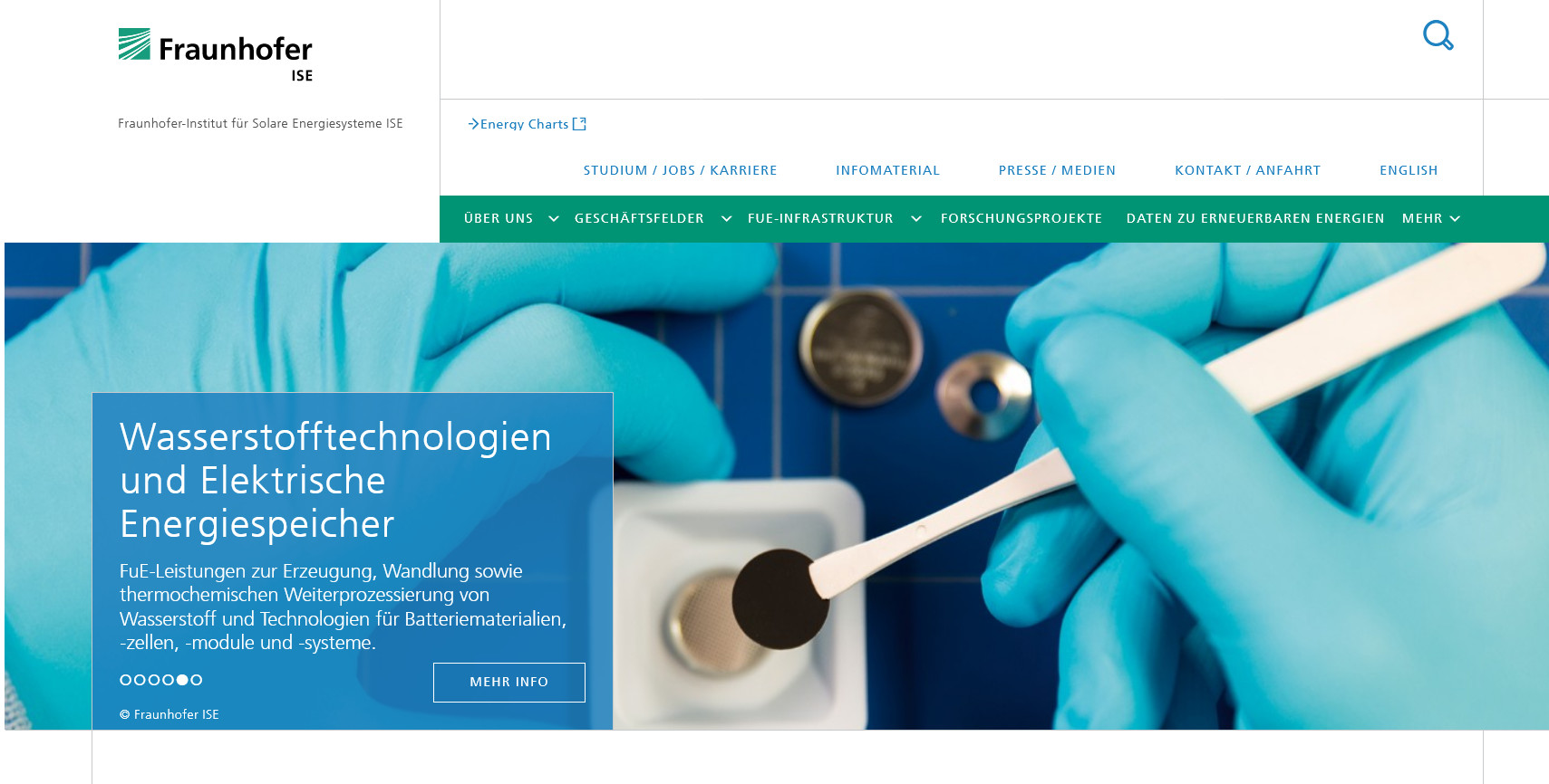 Fraunhofer-Institut für Solare Energiesysteme (ISE) | Solar ...