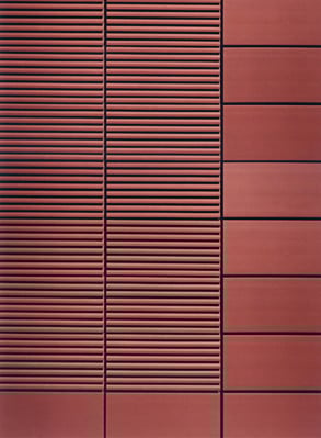 Systemfassade mit Ziegelplatten im Großformat | Fassade | Produkte ...