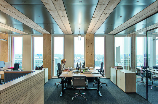 Life Cycle Tower One in Dornbirn | Nachhaltig Bauen | Büro | BauNetz Wissen