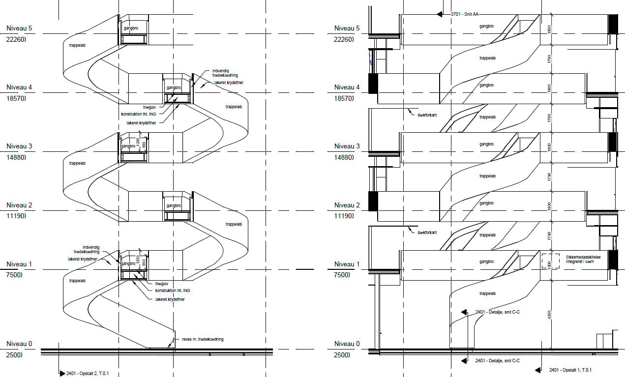Hauptsitz der UN in Kopenhagen | Treppen | Büro/Gewerbe | BauNetz Wissen