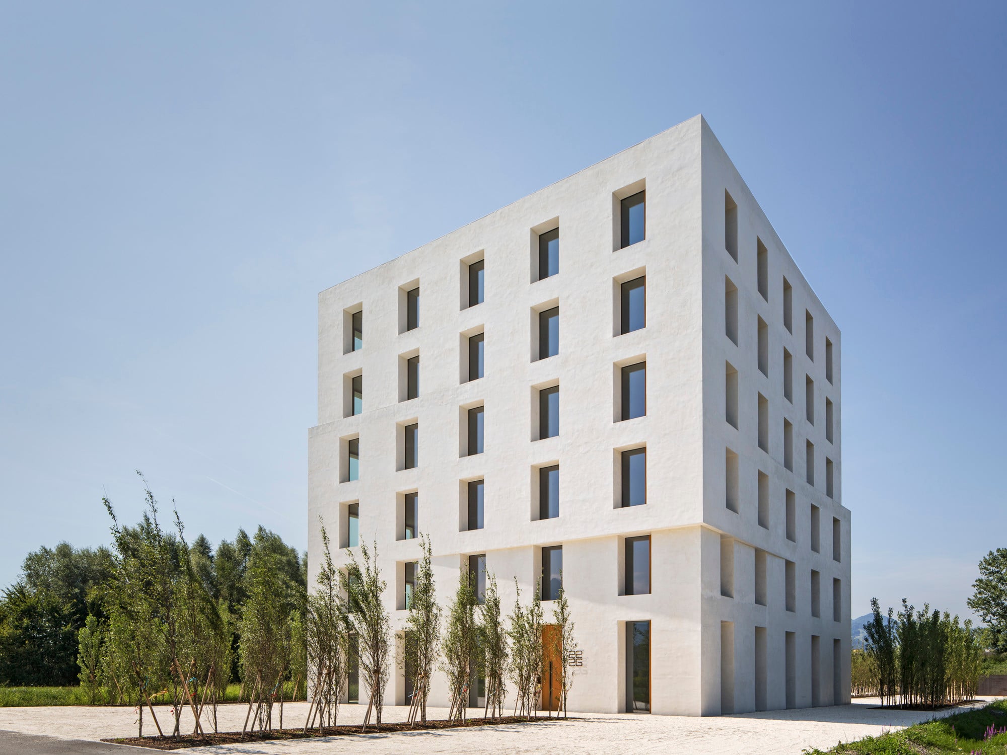 Bürohaus 2226 in Lustenau | Mauerwerk | Büro/Verwaltung | BauNetz Wissen