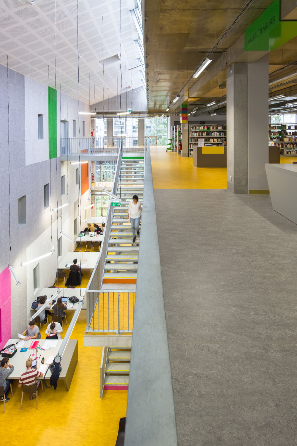 Centre Clignancourt der Universität Sorbonne in Paris | Brandschutz ...