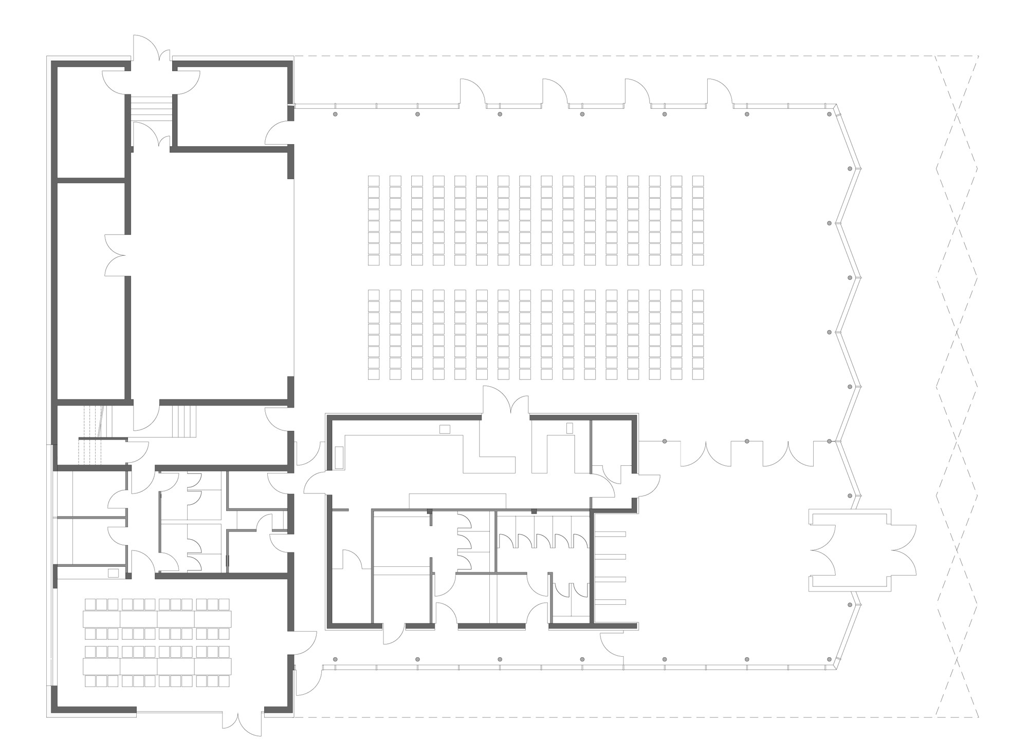 Festhalle in Neckartailfingen | Flachdach | Kultur und Freizeit ...