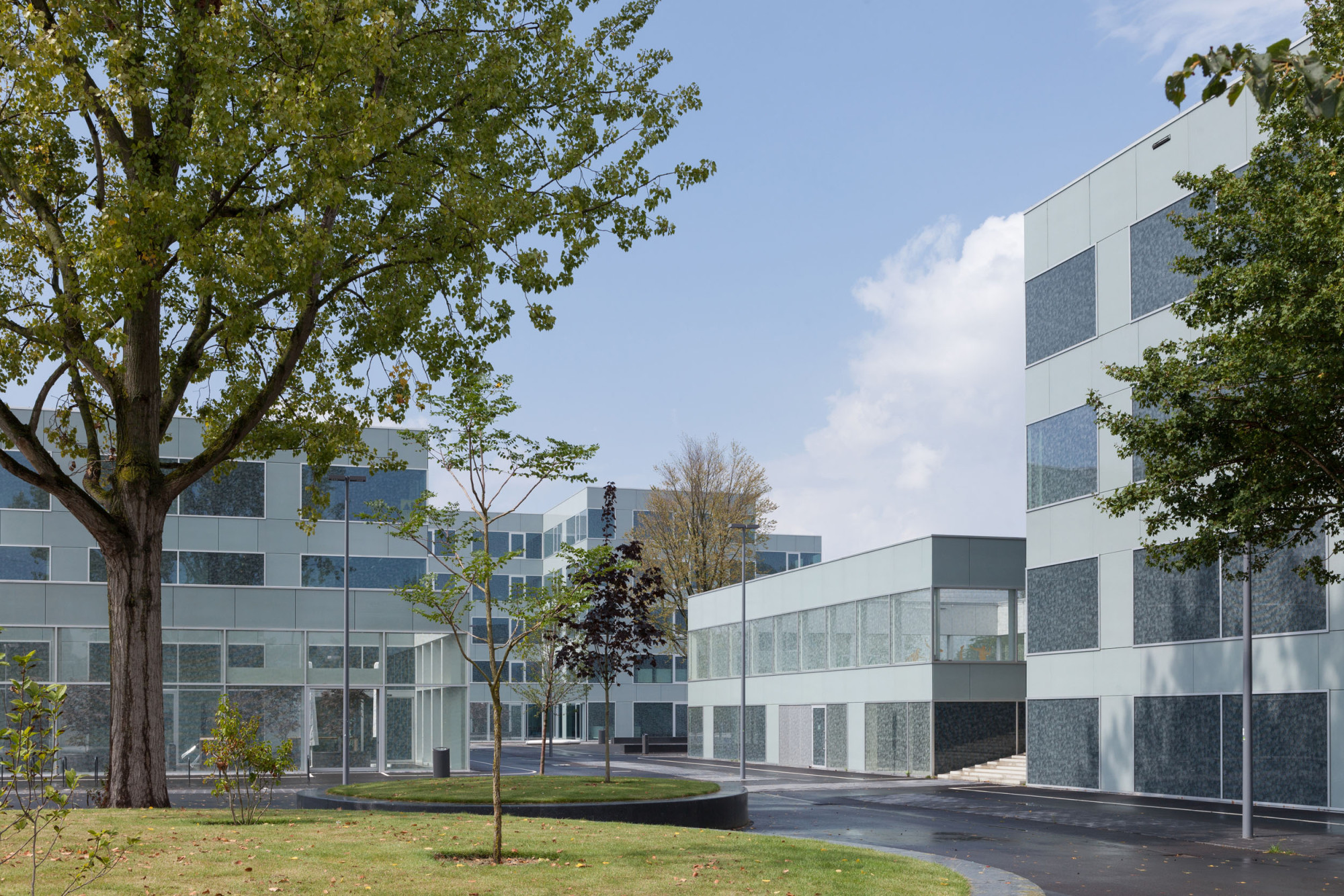 Campus Hoogvliet in Rotterdam | Glas | Bildung | Baunetz_Wissen