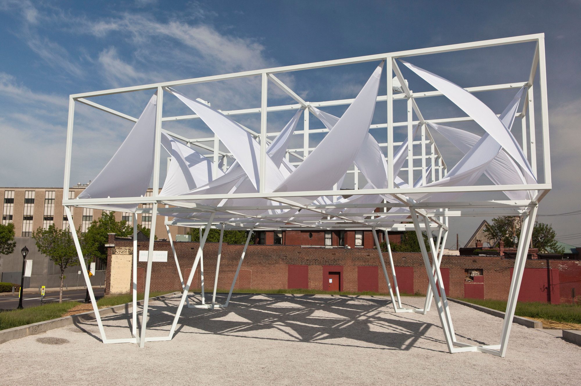 Temporärer Pavillon Lots in St. Louis | Sonnenschutz | Sonderbauten ...