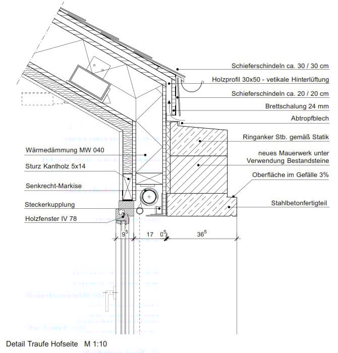 Umbau einer Scheune in Sermuth | Schiefer | Wohnen/EFH | Baunetz_Wissen