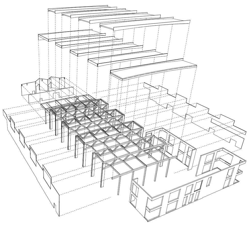 Lagerhalle und Verwaltungsgebäude Stahlcon in Steinenbronn | Nachhaltig ...
