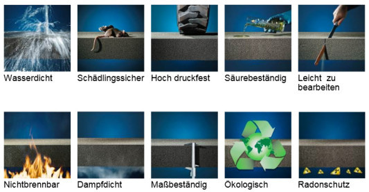 Schaumglas | Bauphysik | Glossar | BauNetz Wissen