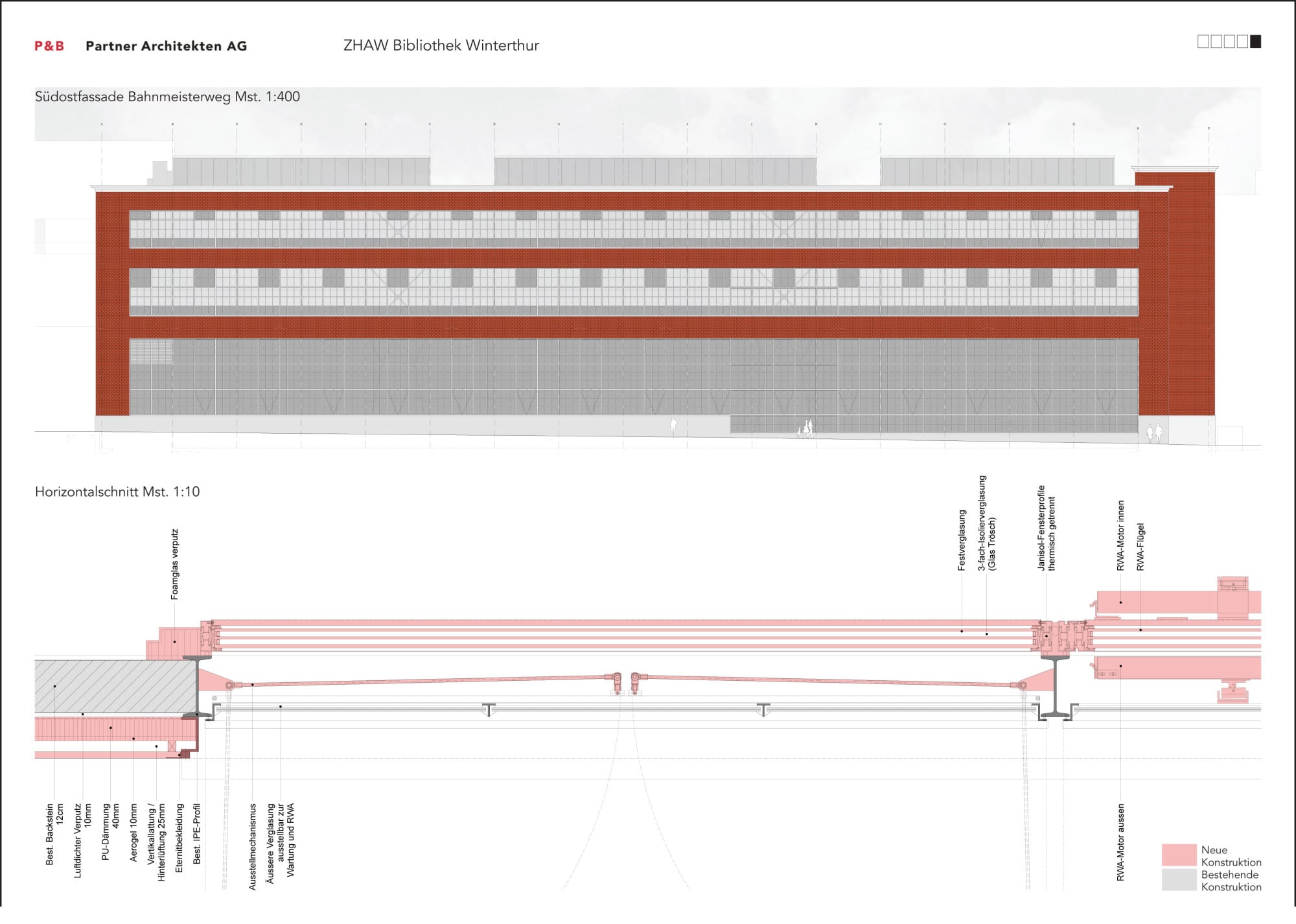 Bibliothek der Zürcher Hochschule für Angewandte Wissenschaften in Winterthur | Bauphysik ...