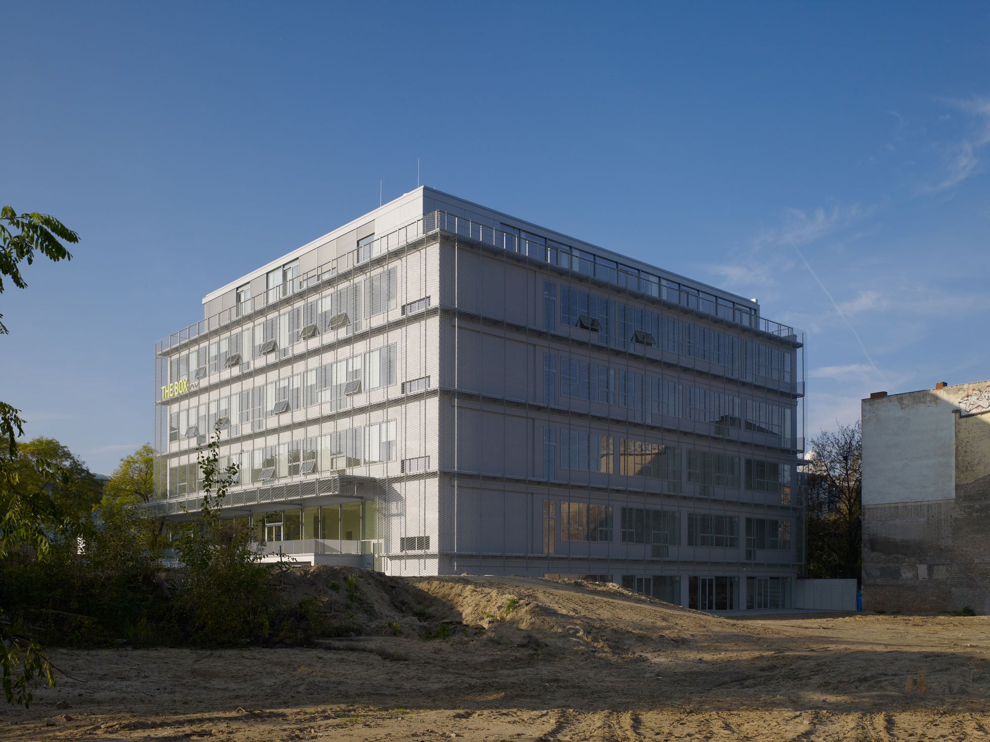 Bürogebäude The Box in Berlin | Bauphysik | Büro/Gewerbe | Baunetz_Wissen