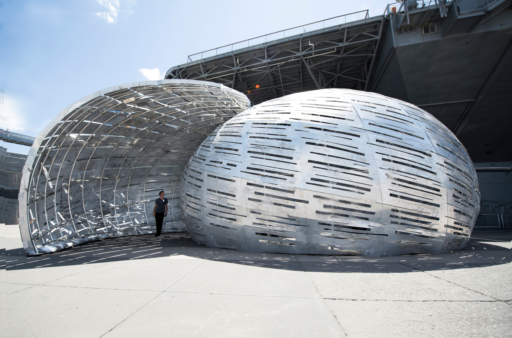 Nasa Orbit Pavillon in New York City | Akustik | Sonderbauten | BauNetz ...
