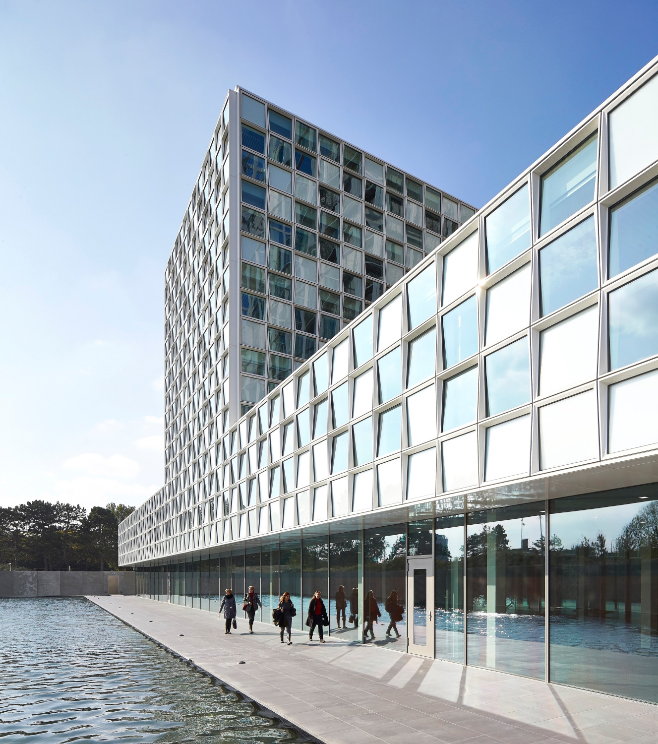 Internationaler Strafgerichtshof in Den Haag | Glas | Büro/Verwaltung ...