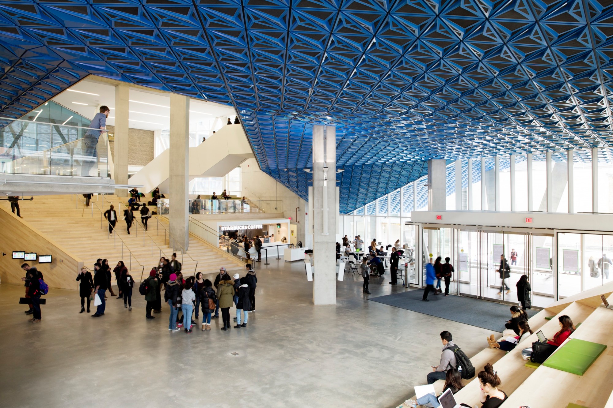 Ryerson University Student Learning Centre in Toronto | Glas | Bildung ...
