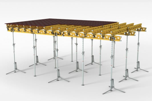 Schalungsträger | Gerüste und Schalungen | Grundlagen Schalungen ...