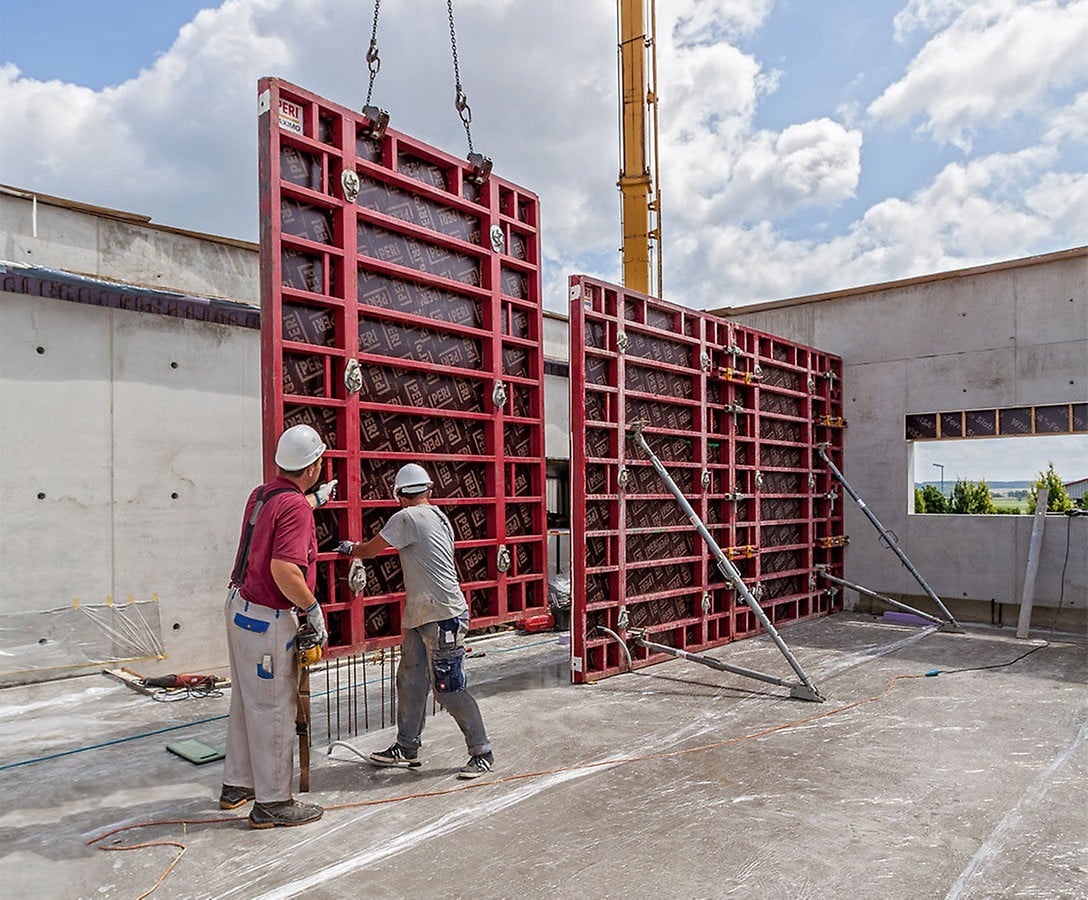 Rahmenschalungen für die Wand | Gerüste und Schalungen | Wand ...