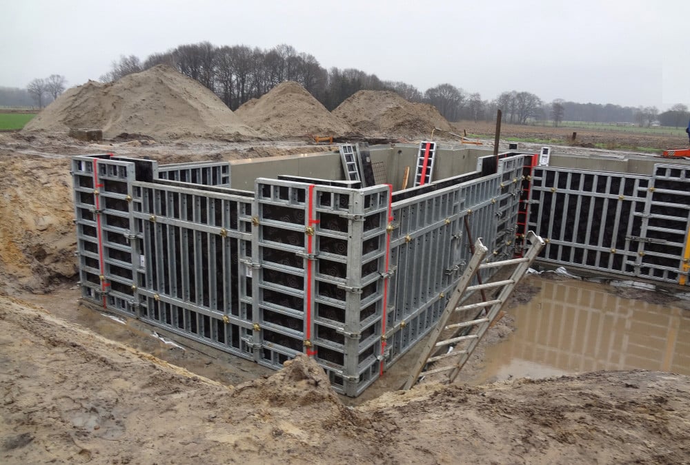 Rahmenschalungen für die Wand | Gerüste und Schalungen | Wand ...