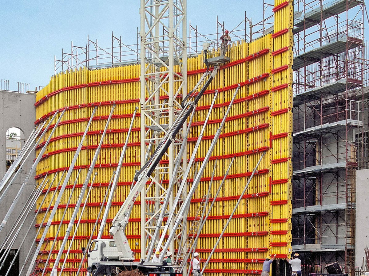 Rahmenschalungen für die Wand | Gerüste und Schalungen | Wand ...