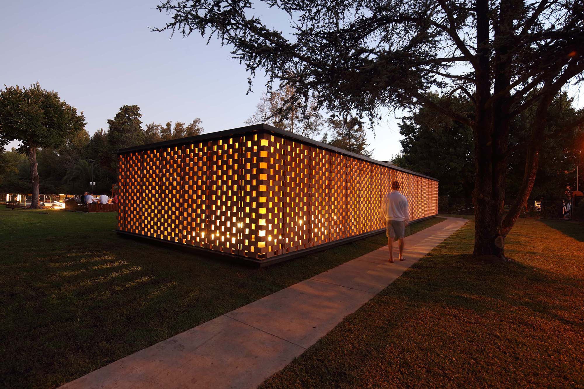 Brick Pavillon in City Bell | Mauerwerk | Wohnen/EFH | BauNetz Wissen