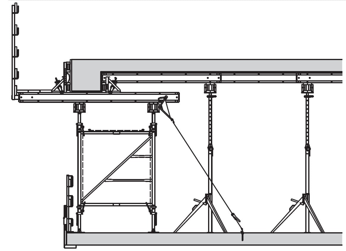 Unterzugs-/Deckenabschalungen | Gerüste und Schalungen | Wand ...