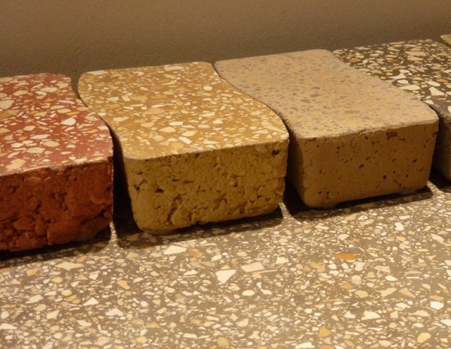 Lehm-Terrazzoboden in verschiedenen Farben | Nachhaltig Bauen ...