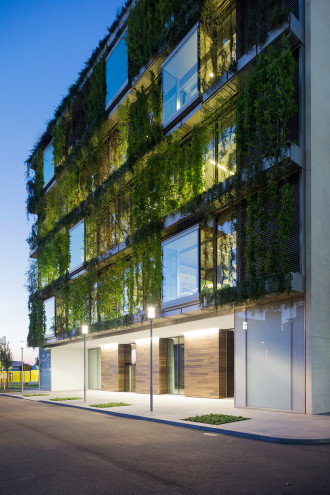 Begrünte Fassaden | Fassade | Produkte | BauNetz Wissen