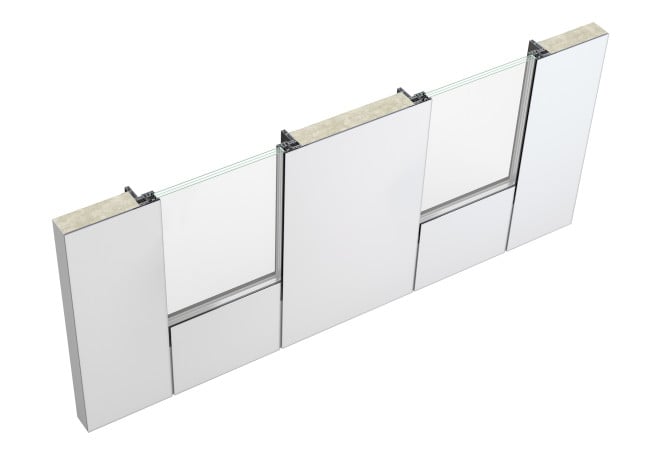 Modulare Glas-Sandwich-Paneele | Glas | News/Produkte | Baunetz_Wissen