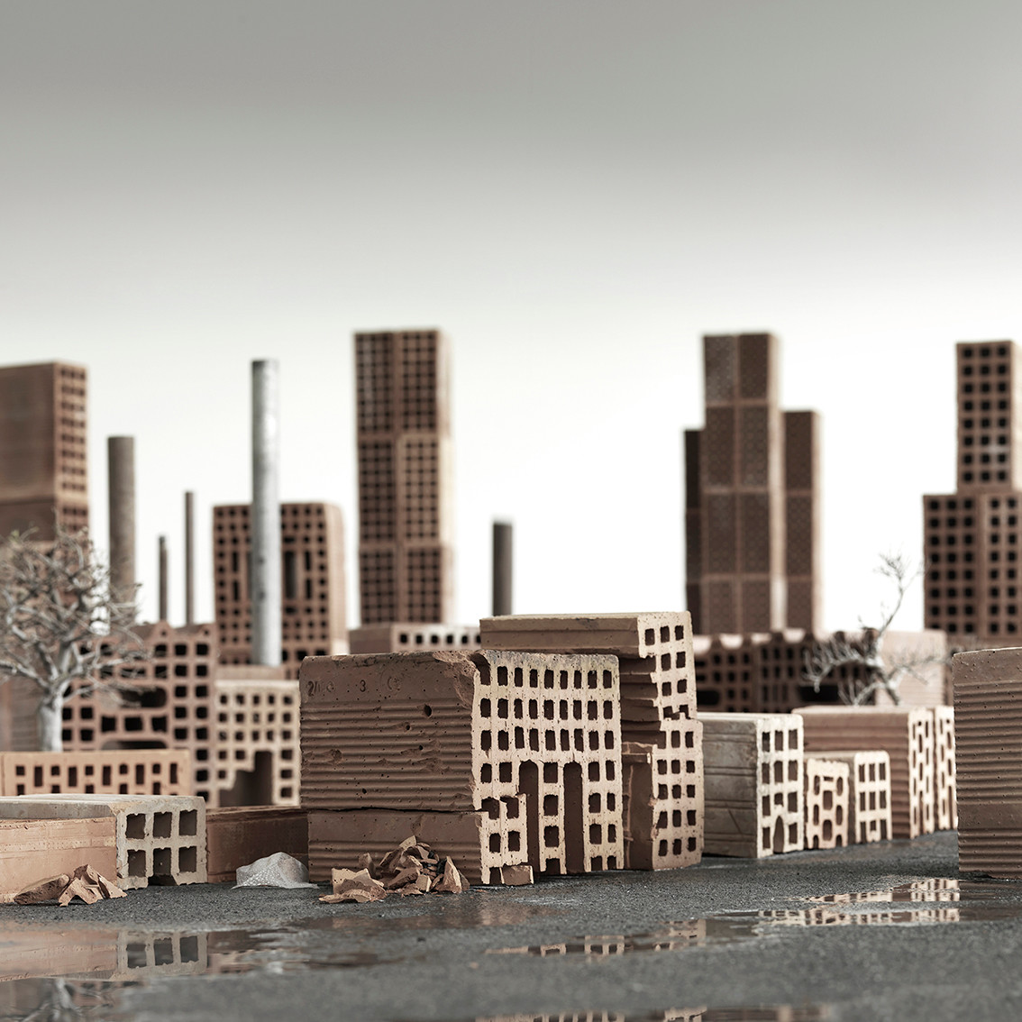 Stadtlandschaften aus Backsteinen | Mauerwerk | News/Produkte | Baunetz ...