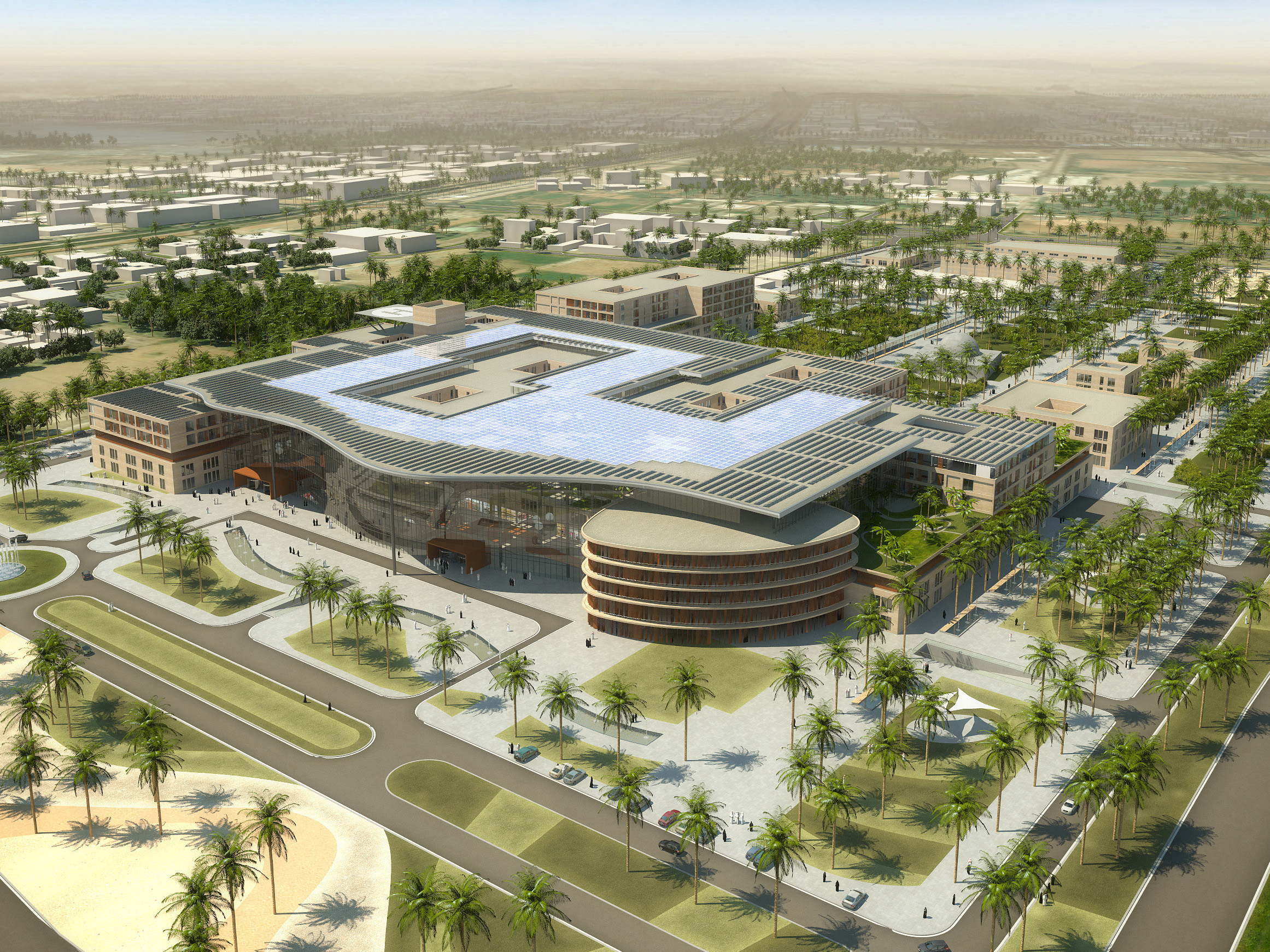 Al-Ain Hospital in den Vereinigten Arabischen Emiraten | Integrales ...