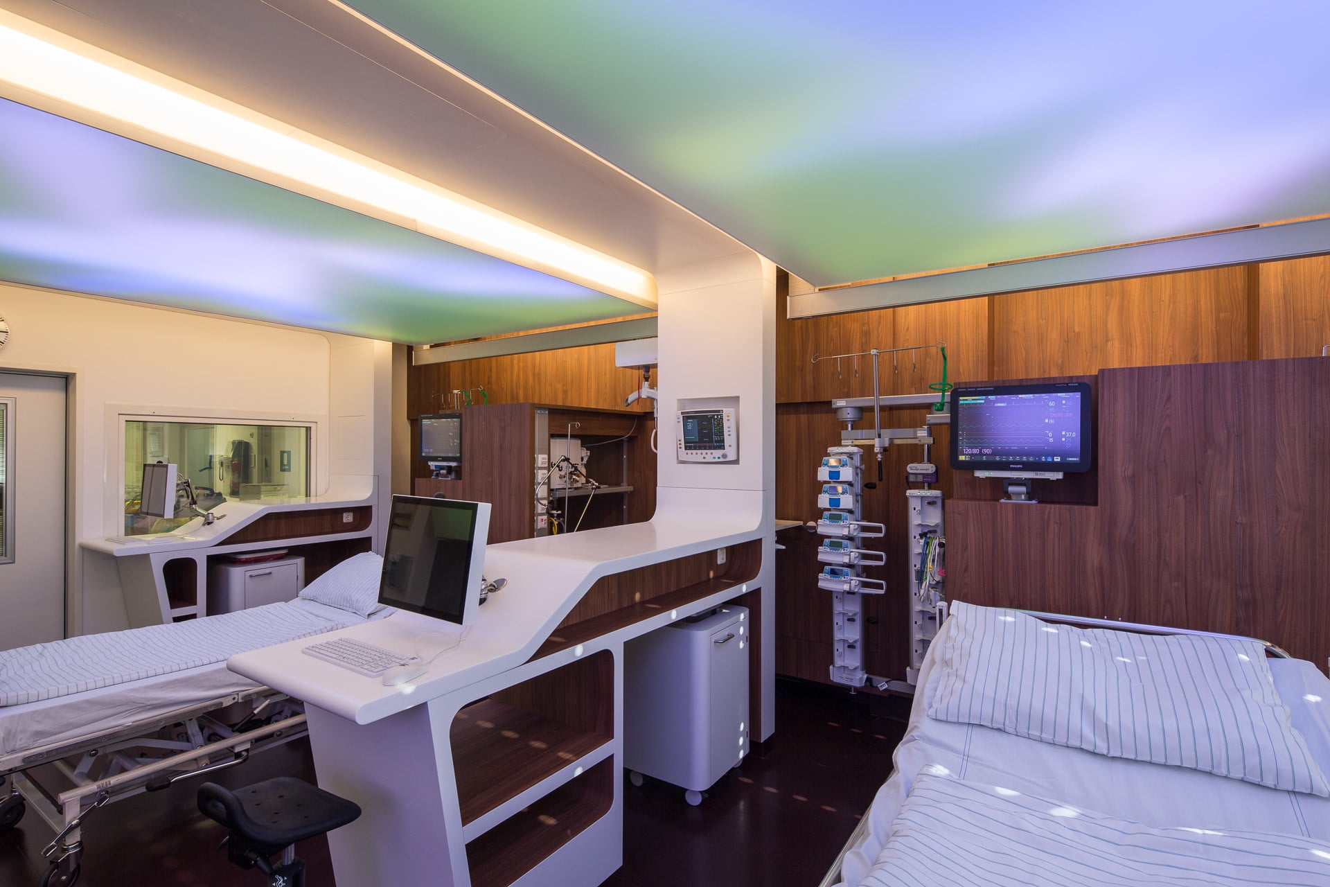 Patientenzimmer der Charité Berlin | Gesund Bauen | Sonderbauten ...