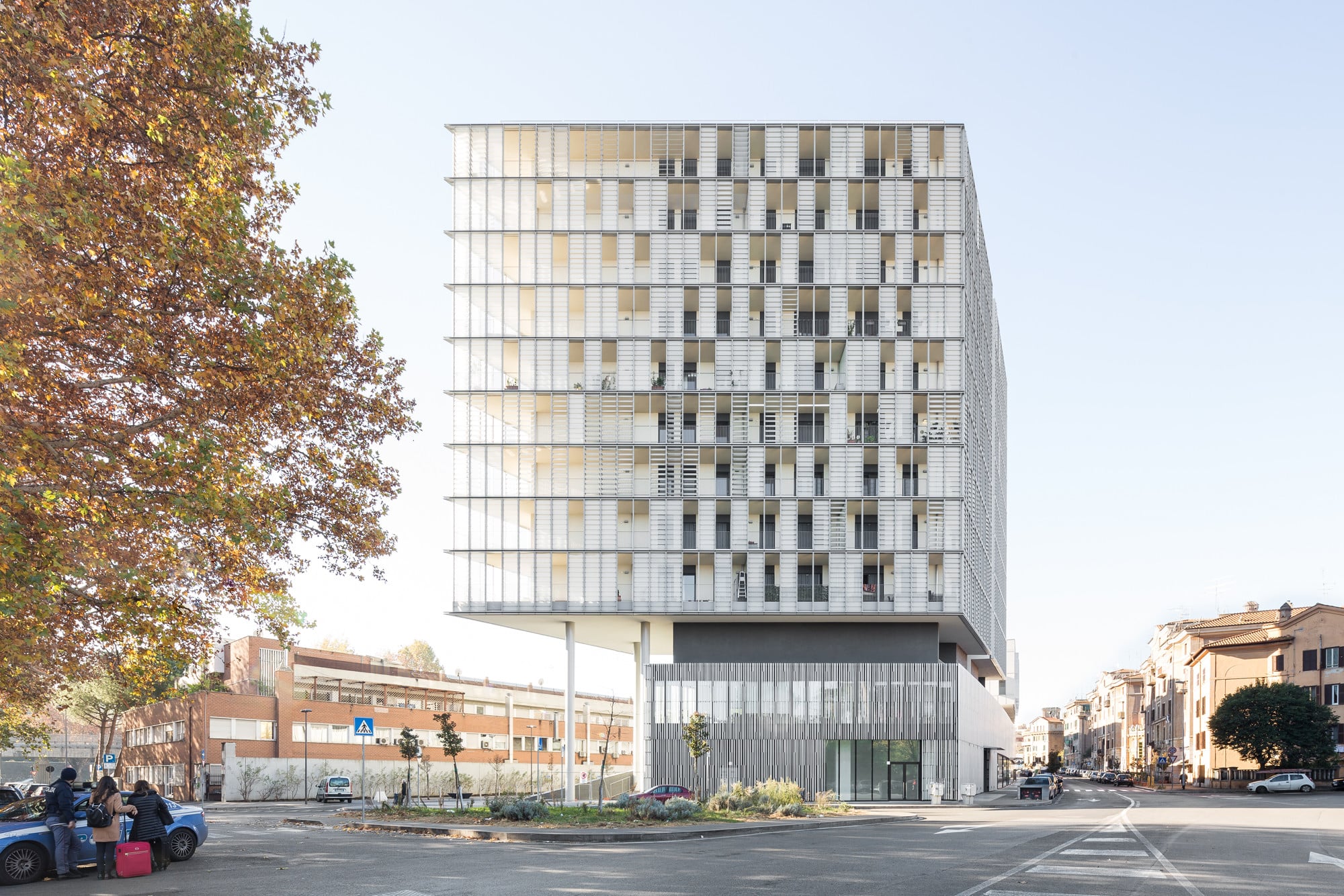 Città del Sole in Rom | Sonnenschutz | Wohnen | Baunetz_Wissen