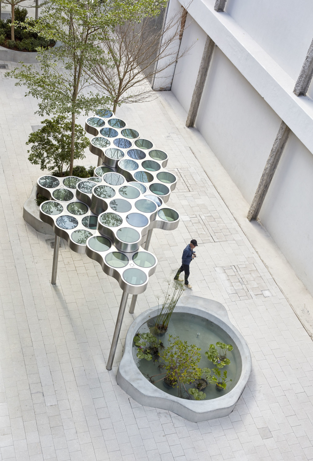 Pergola Nuage in Miami | Sonnenschutz | Sonderbauten | BauNetz Wissen