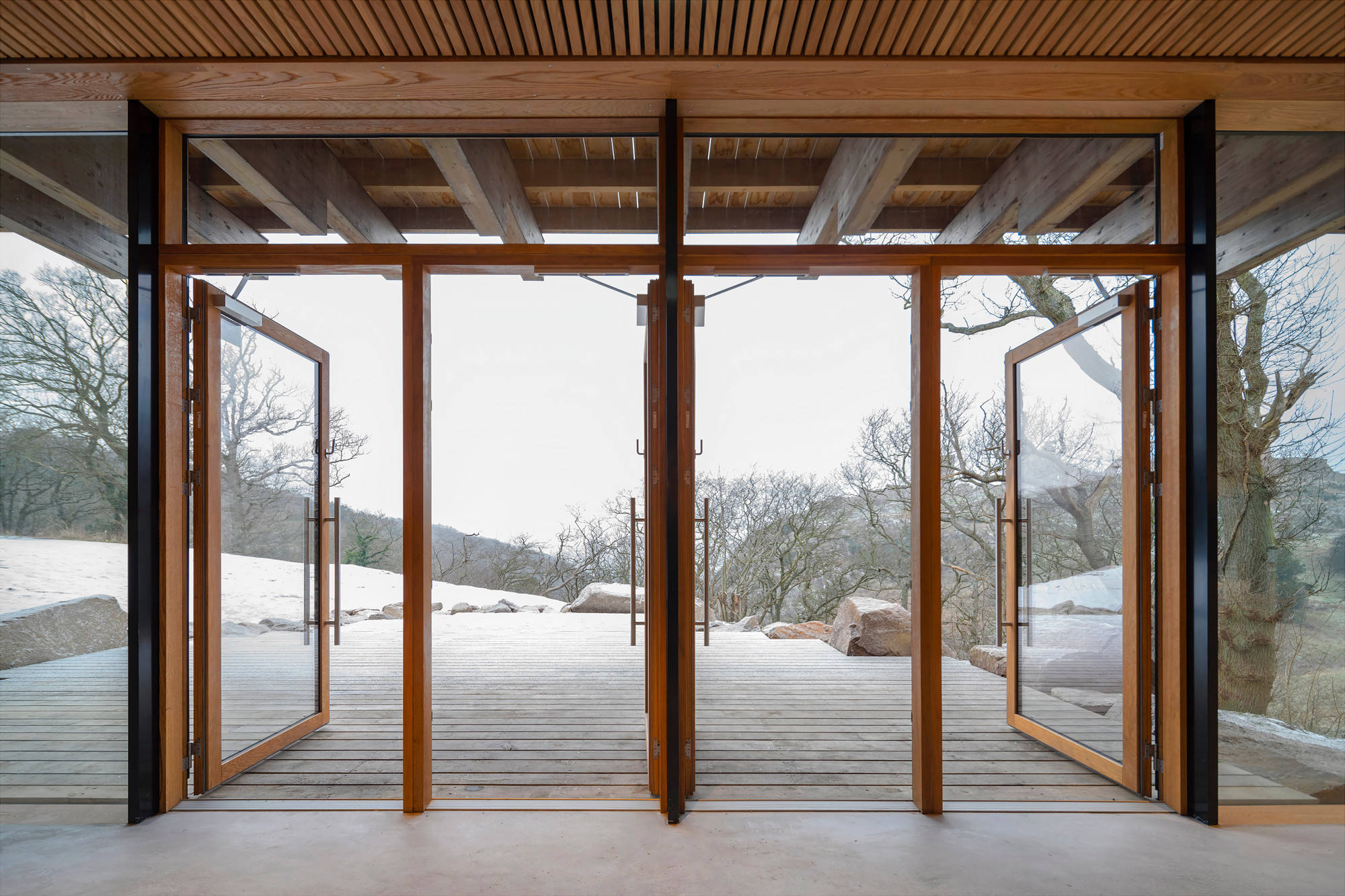 Besucherzentrum der Burgruine Hammershus in Allinge | Beton | Kultur ...