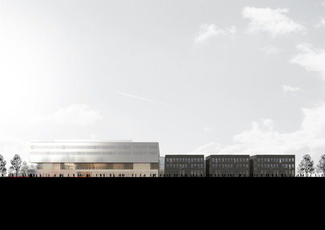 Hochschulgebäude Lab City in Saclay | Elektro | Kultur/Bildung ...