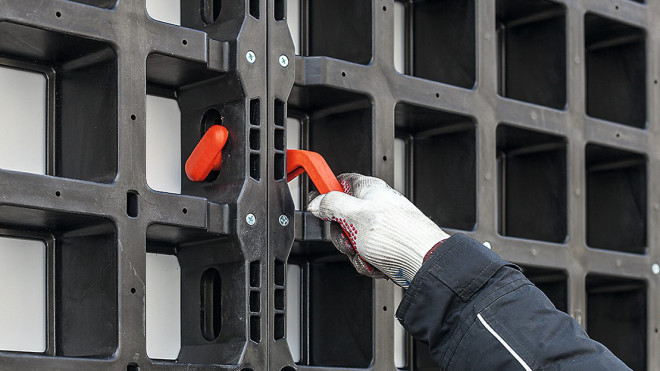 Leichtschalung aus Technopolymeren | Gerüste und Schalungen | Produkte ...