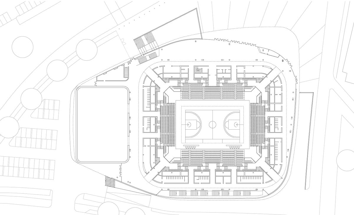 Azur Arena in Antibes | Integrales Planen | Kultur/Bildung | BauNetz Wissen