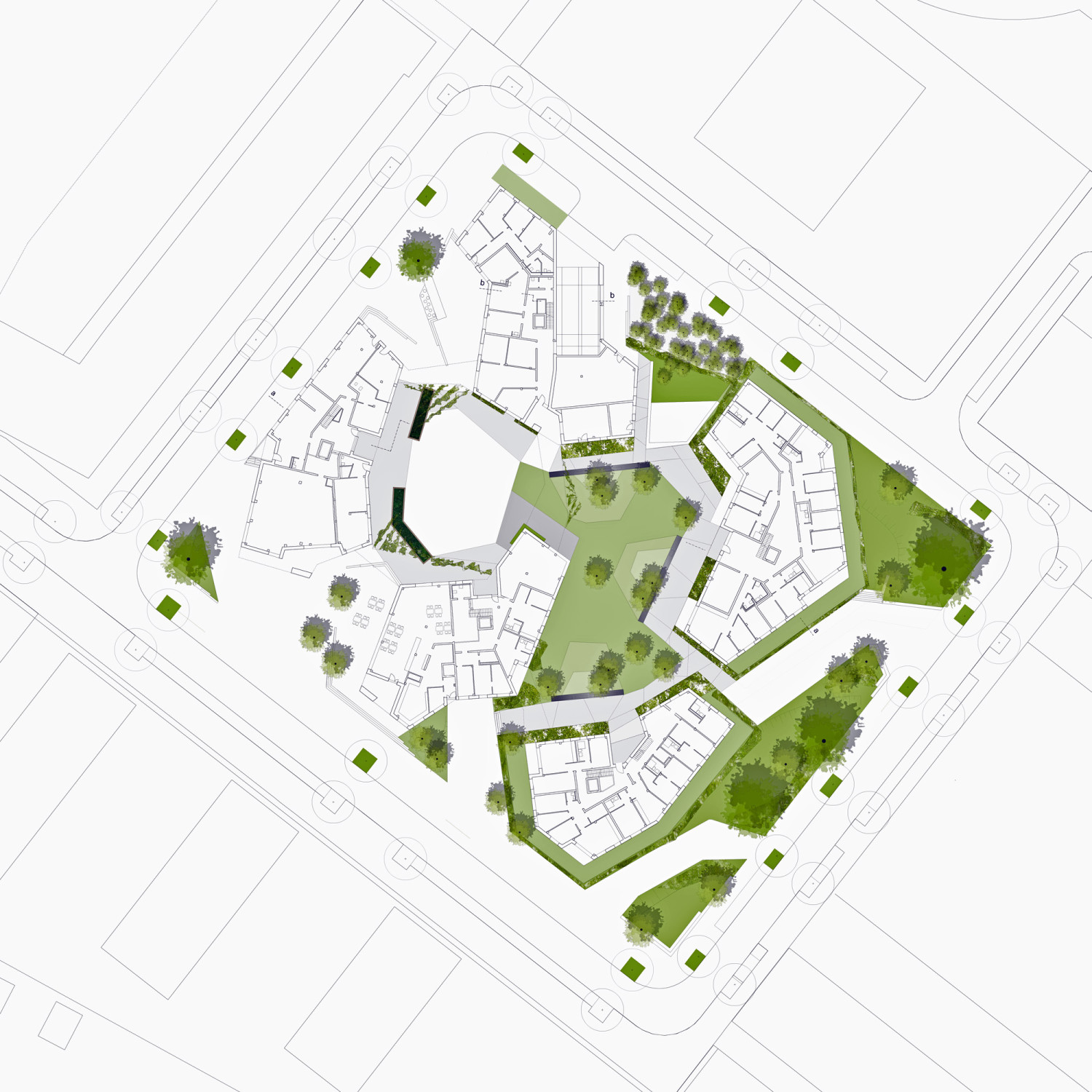 Genossenschaftliche Wohnanlage WagnisArt in München | Flachdach ...