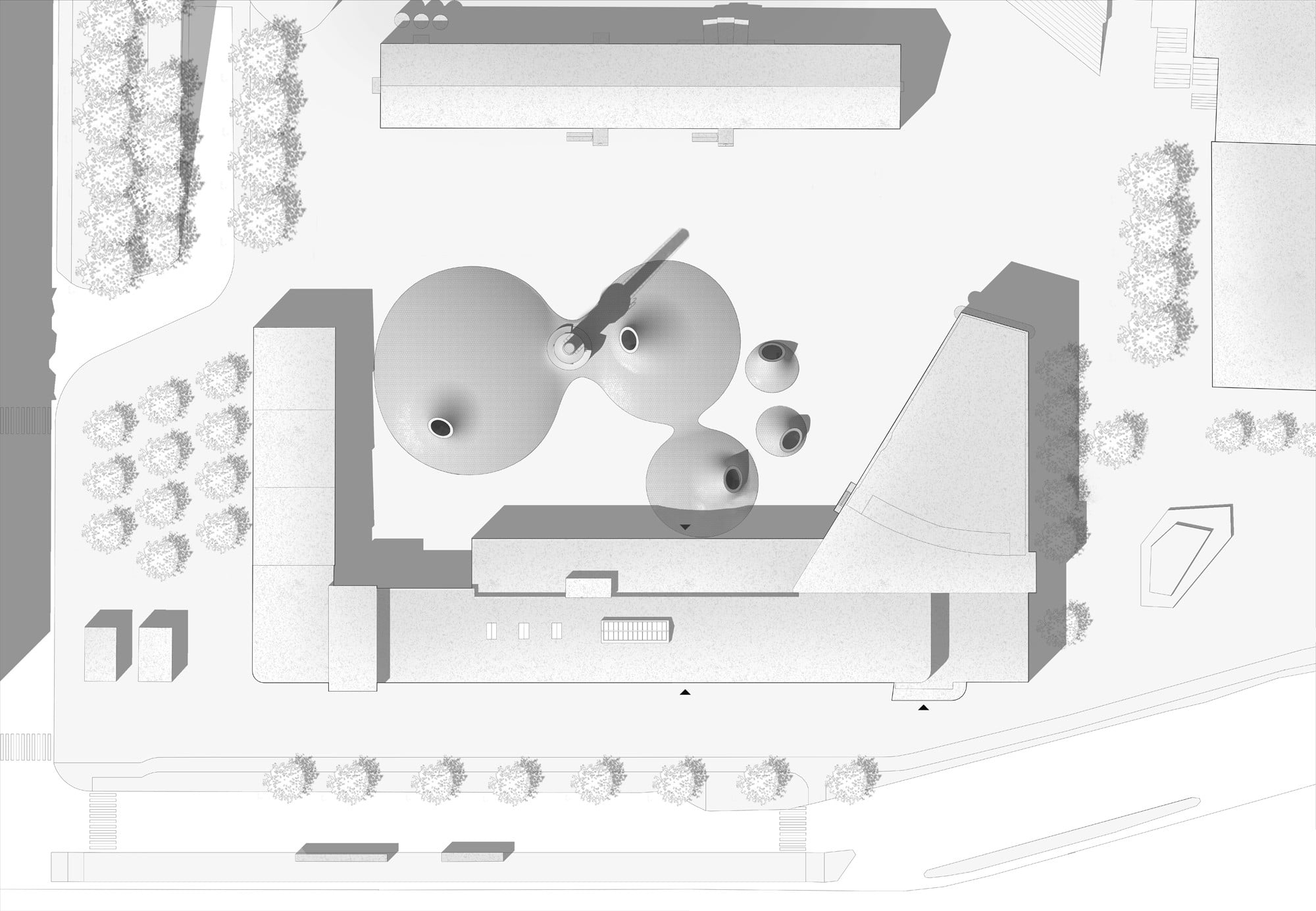 Amos Rex Art Museum in Helsinki | Licht | Kultur/Bildung | BauNetz Wissen