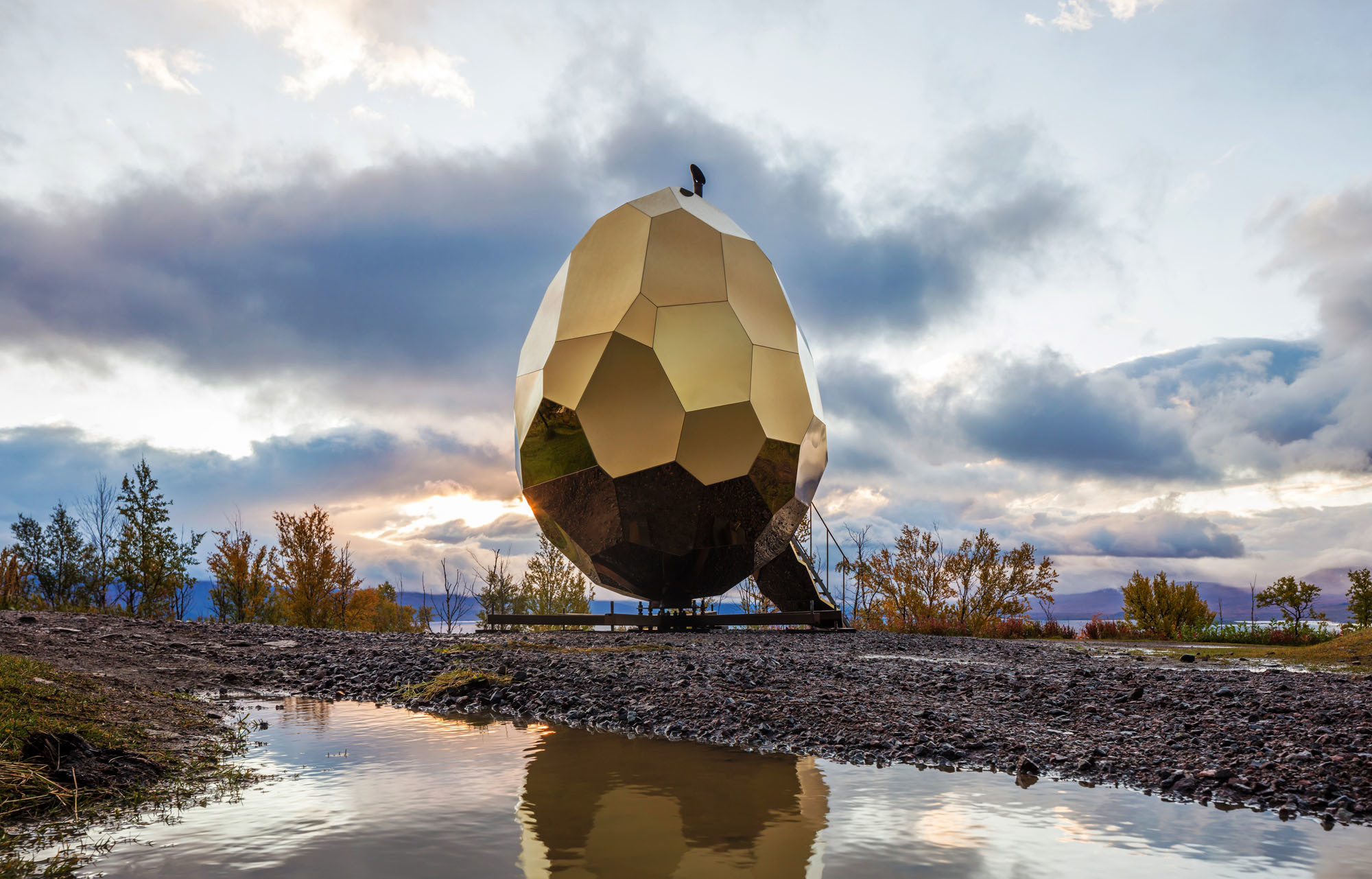 Solar Egg in Kiruna | Heizung | Sport/Freizeit | BauNetz Wissen